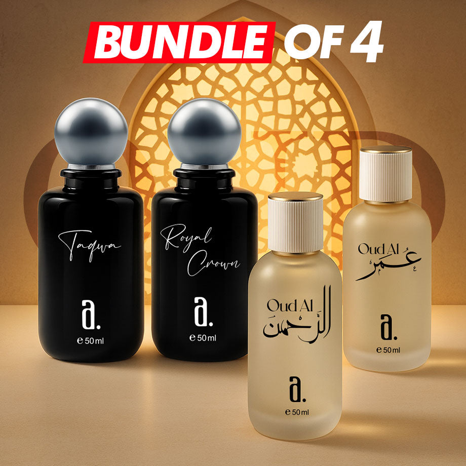 Oud Bundle (50 ML) - Oud Al Rehman, Oud Al Umar Royal Crown, Taqwa ...